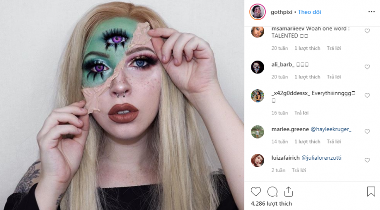 Top nghệ sĩ trang điểm ấn tượng trên Instagram | ELLE