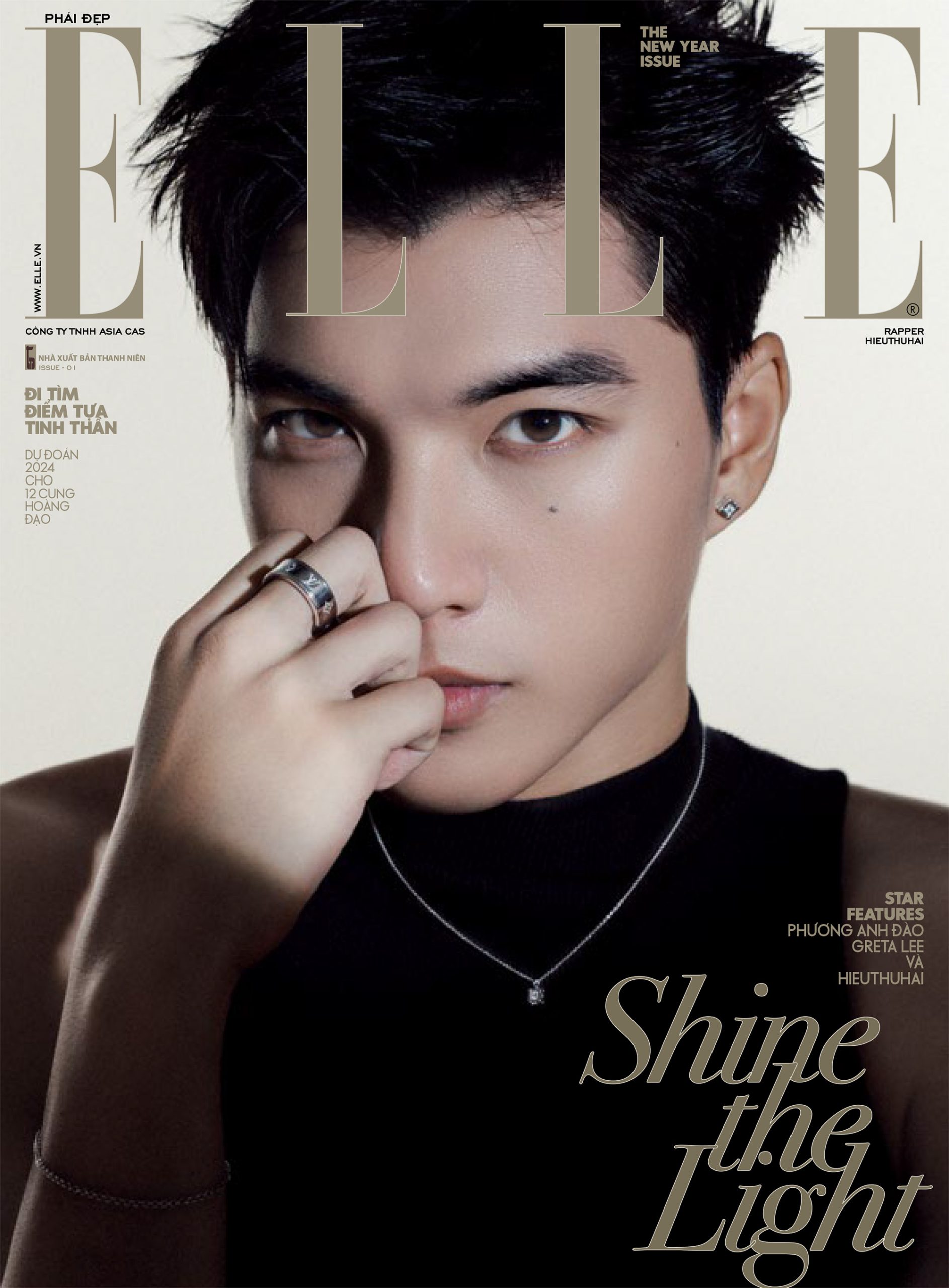 Tạp chí ELLE tháng 1/2024 – Shine the light | ELLE Việt Nam
