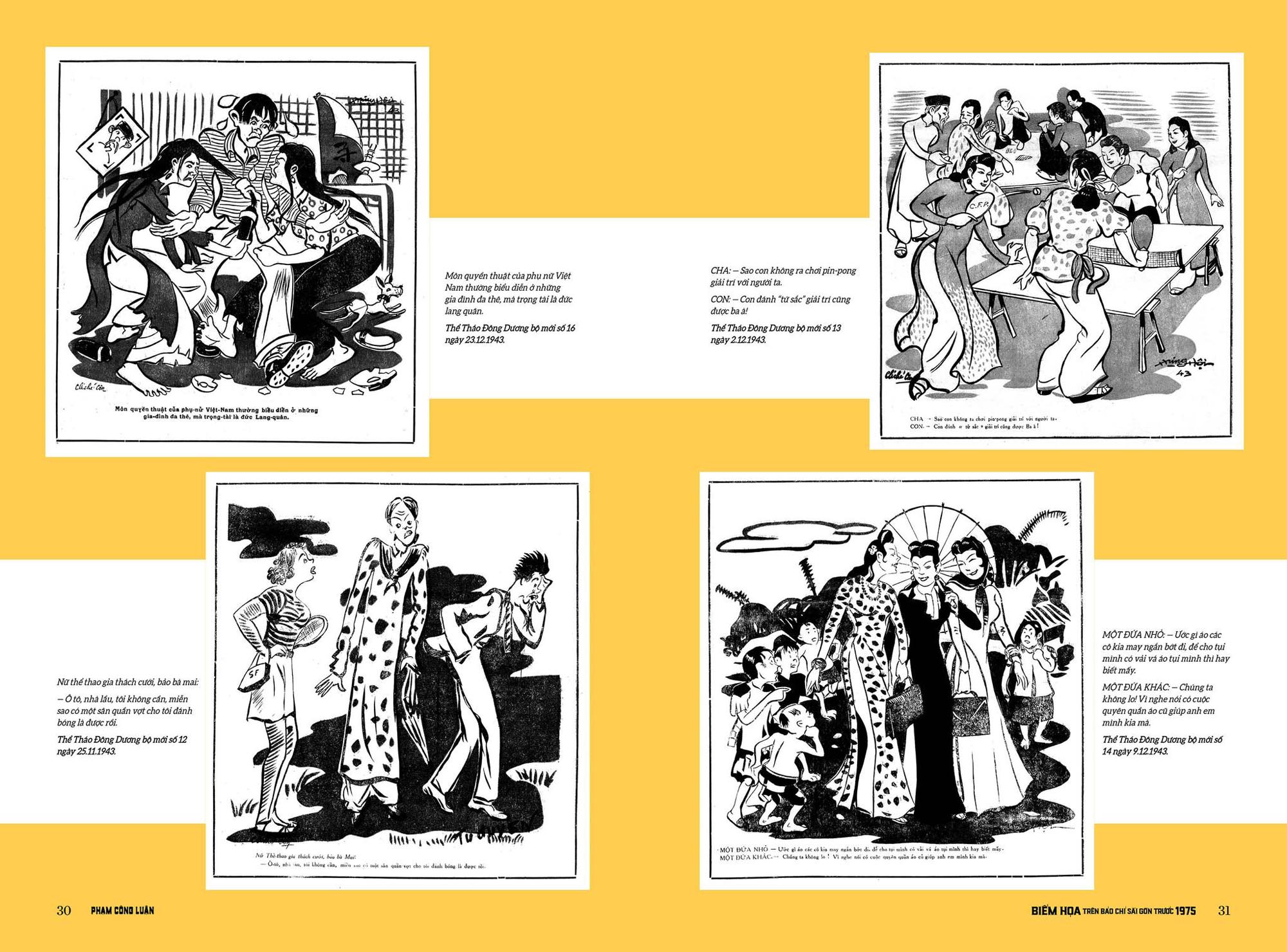 [Giới thiệu sách hay] Biếm họa trên báo chí Sài Gòn trước 1975 | ELLE