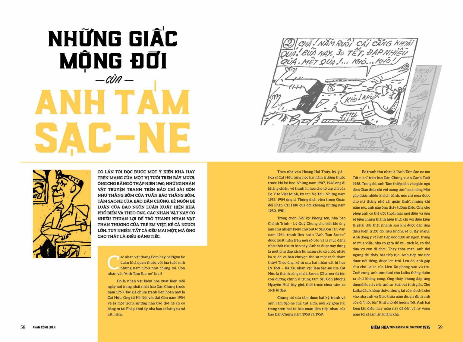 [Giới thiệu sách hay] Biếm họa trên báo chí Sài Gòn trước 1975 | ELLE