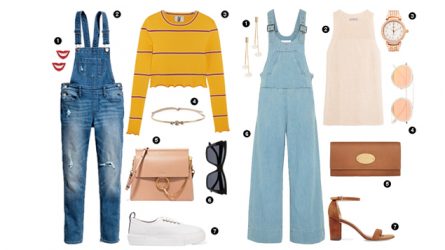 cach phoi do voi quan yem | ELLE