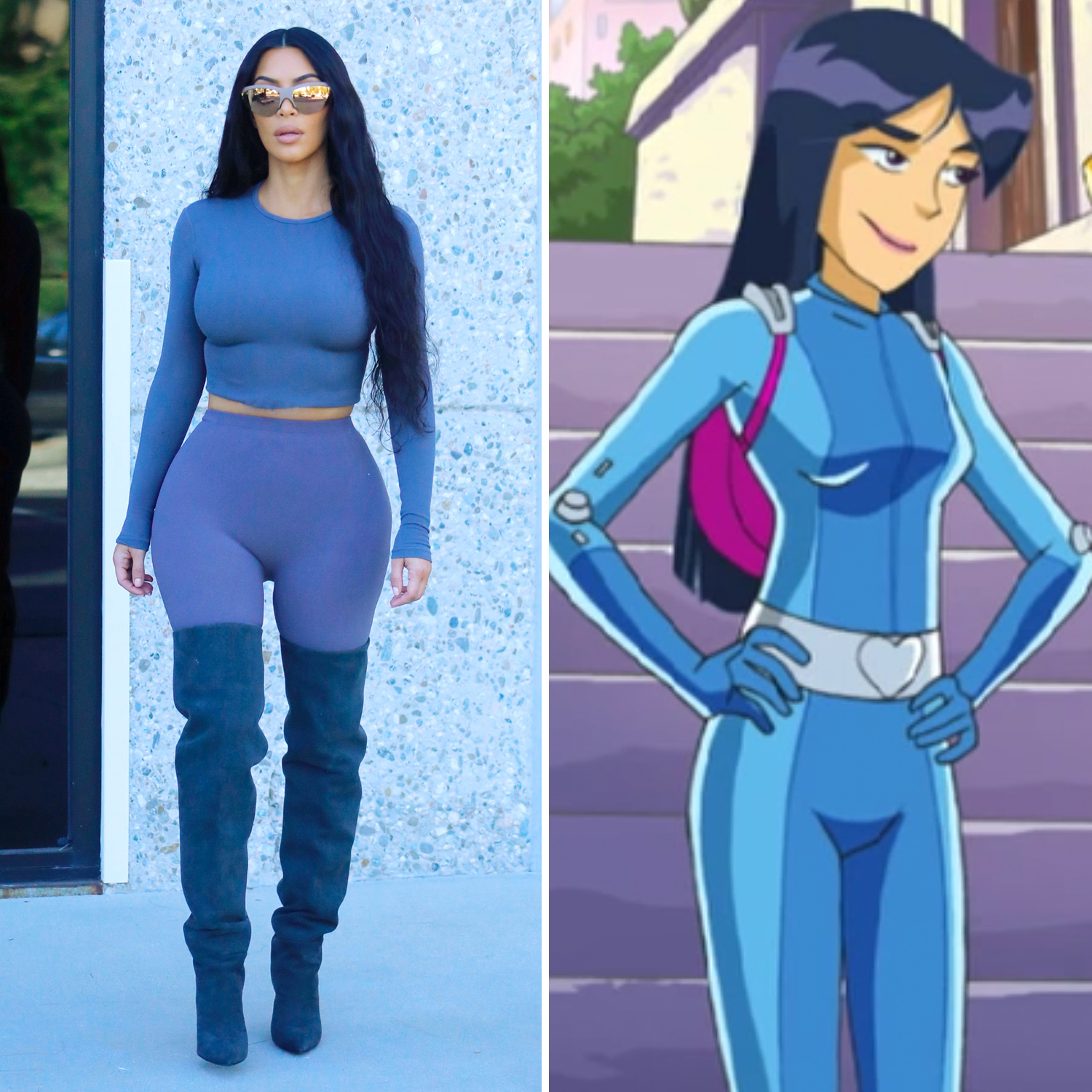 Kim Kardashian hóa thân thành điệp viên Totally Spies để quảng bá bst ...