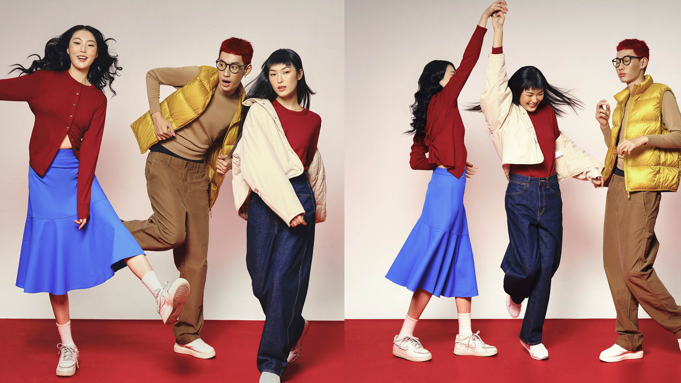 Nhịp điệu sắc màu cùng chất liệu dệt len thượng hạng của UNIQLO | ELLE