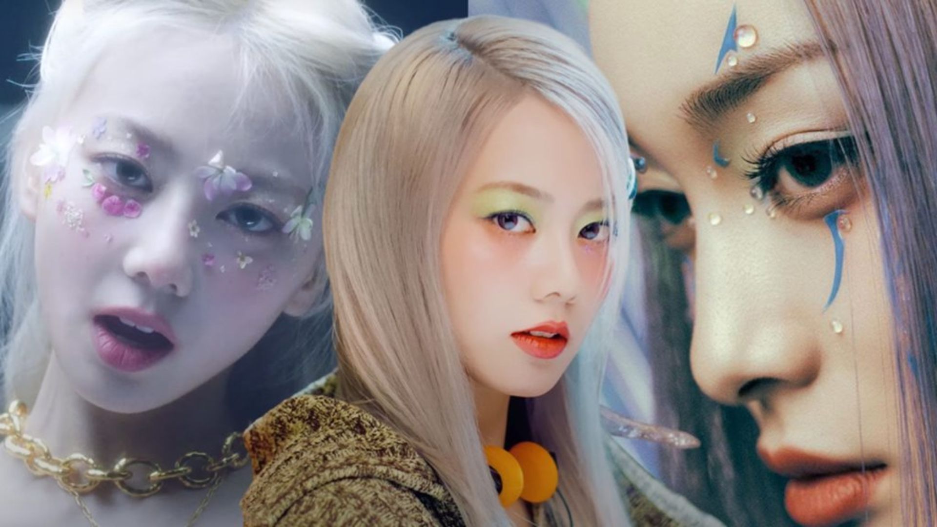 Cảm hứng làm đẹp với ánh nhũ bạc của Lisa trong MV "Rockstar" | ELLE